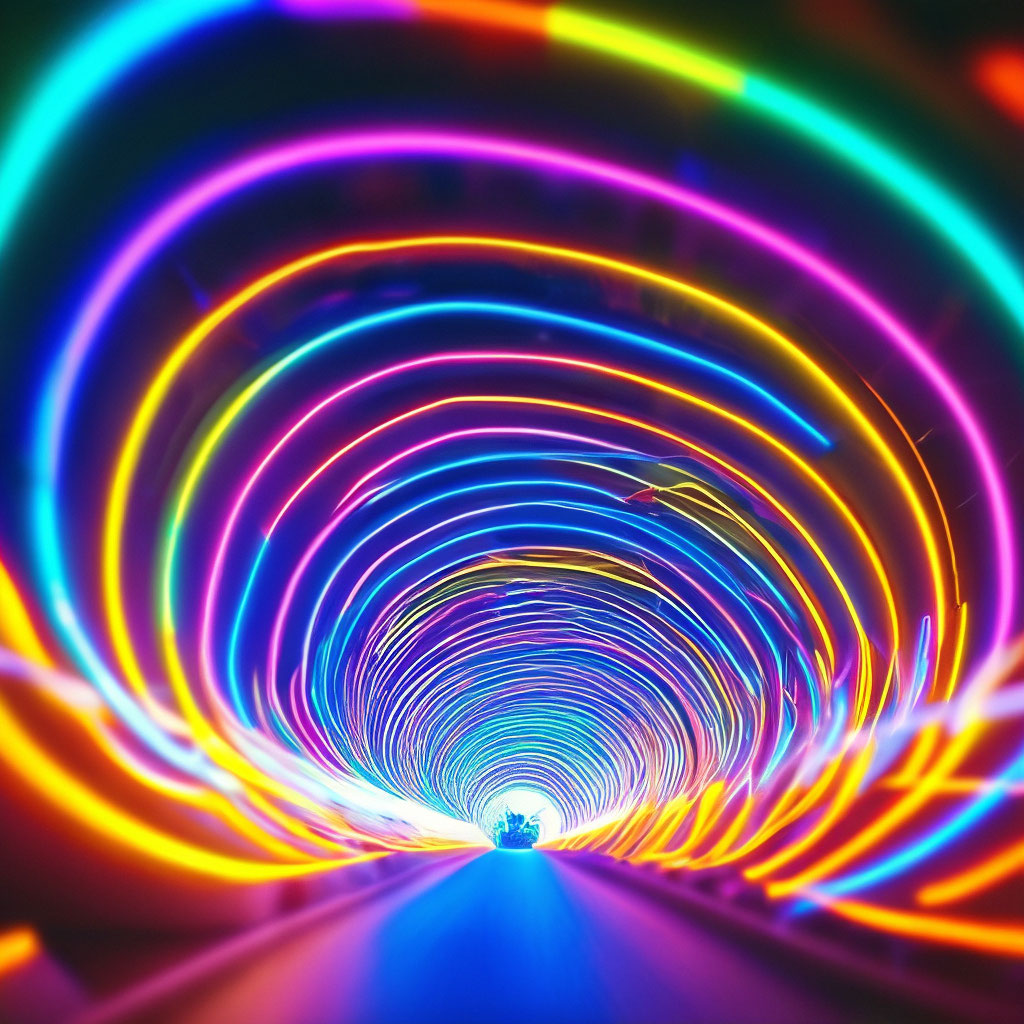 "Infinite zoom effect of one photo ,64k" — image created in Shedevrum
