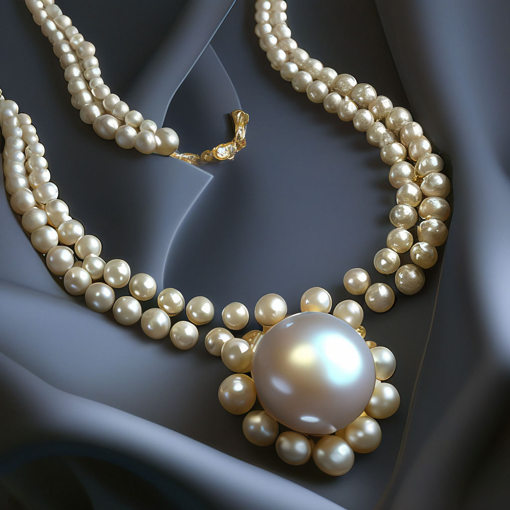 "Pearl necklace on black velvet... beautiful, aesthetically pleasing ...