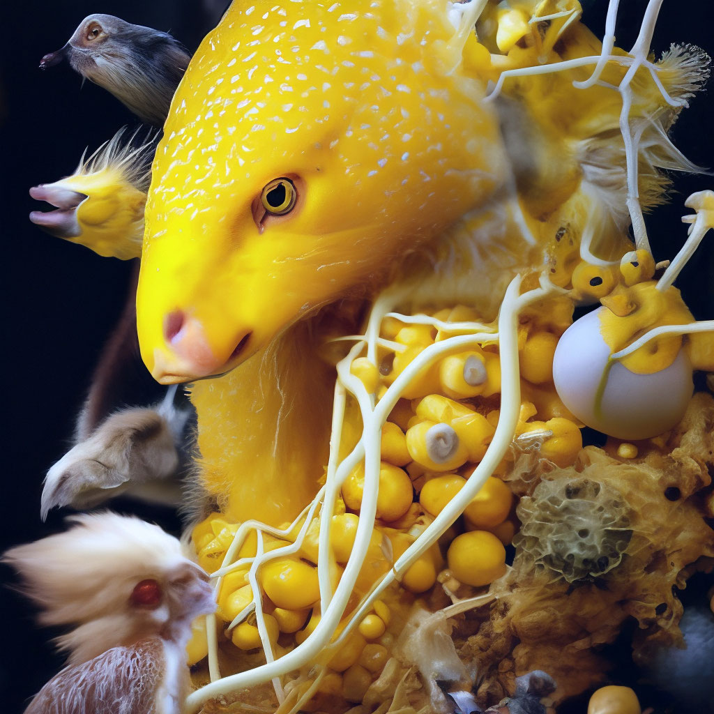 "Inversion of a light yellow opal molecule, anatomy of a porcupine and ...