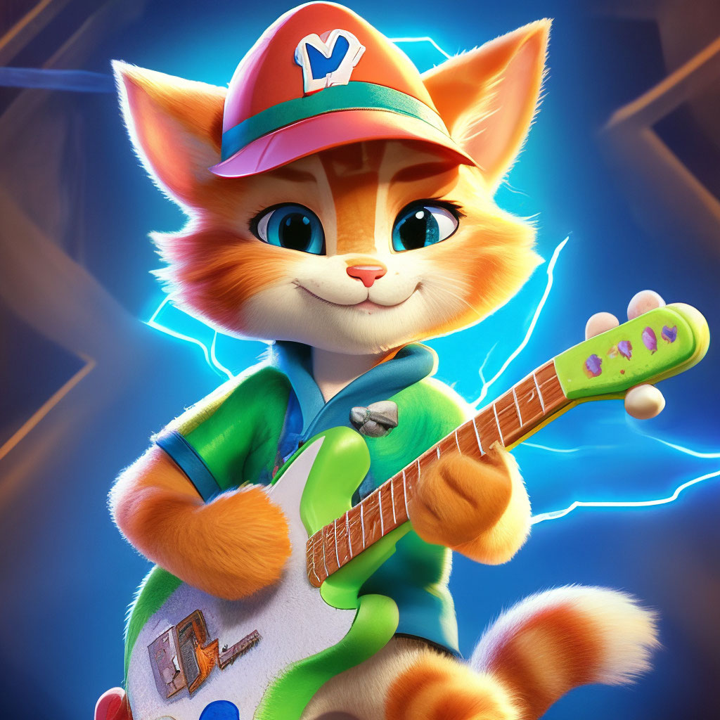 "Lampo is one of the main characters in the animated series "44 Kittens ...