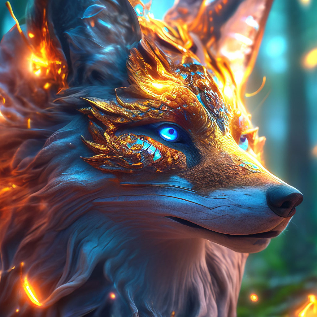 "Fabulous, fantasy. black, chthonic spectacular spirit of the forest in ...