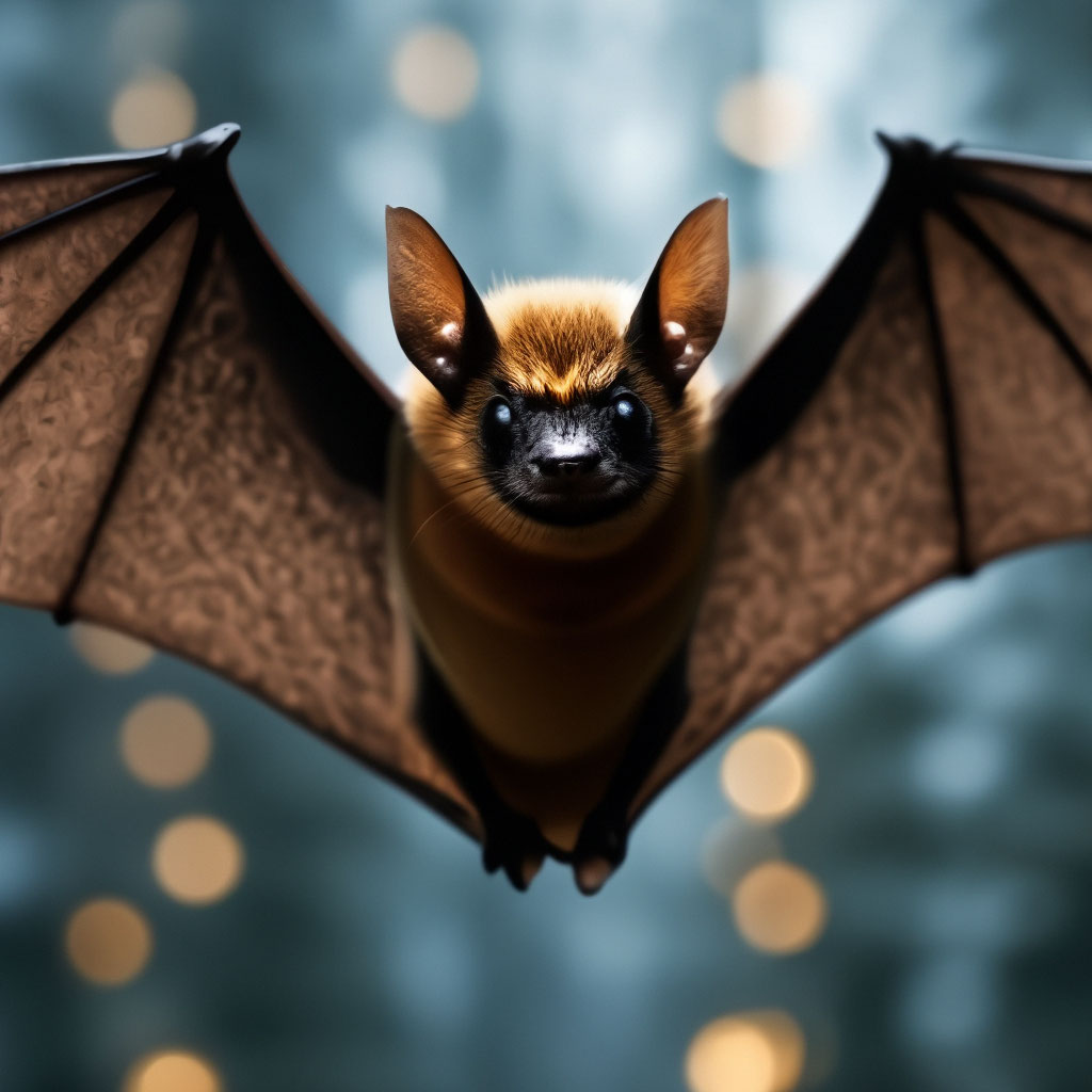 "Bat" — image created in Shedevrum