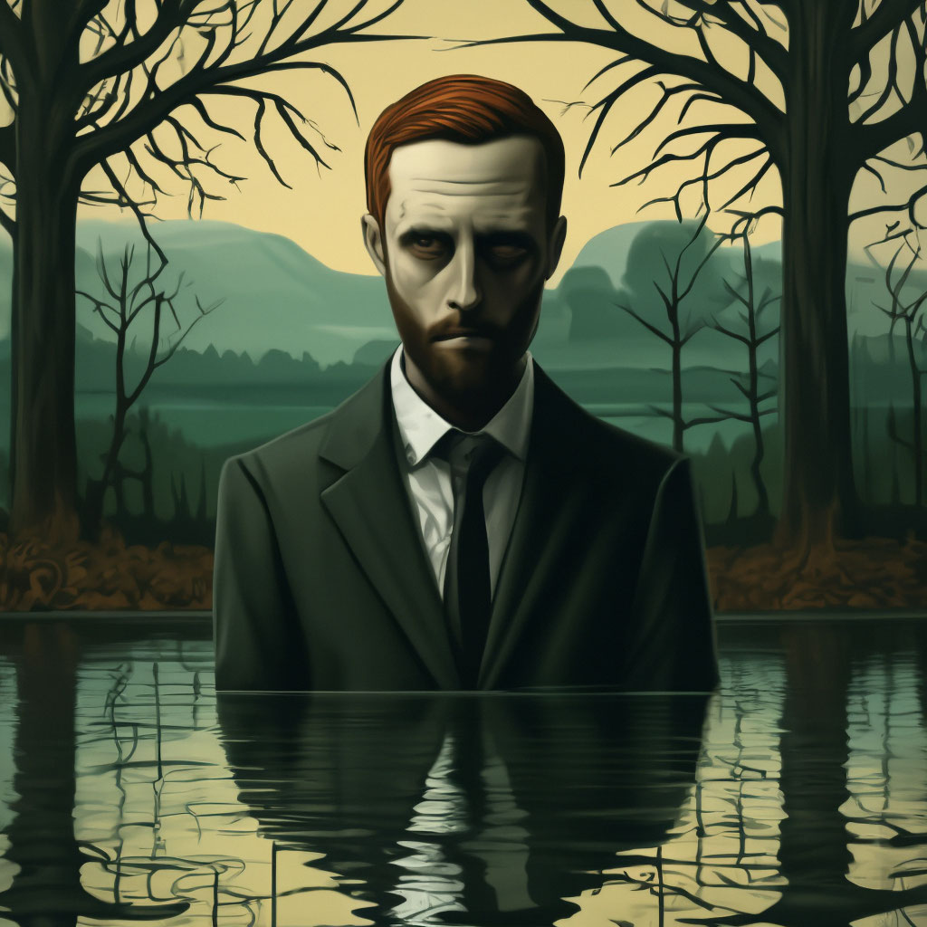 "Rusty lake, horror, art" — image created in Shedevrum