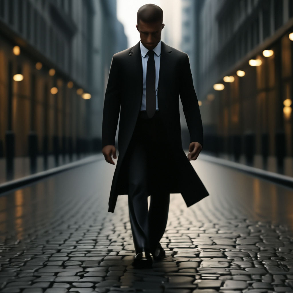 "The leader is dragging his feet with the decision" — image created in ...