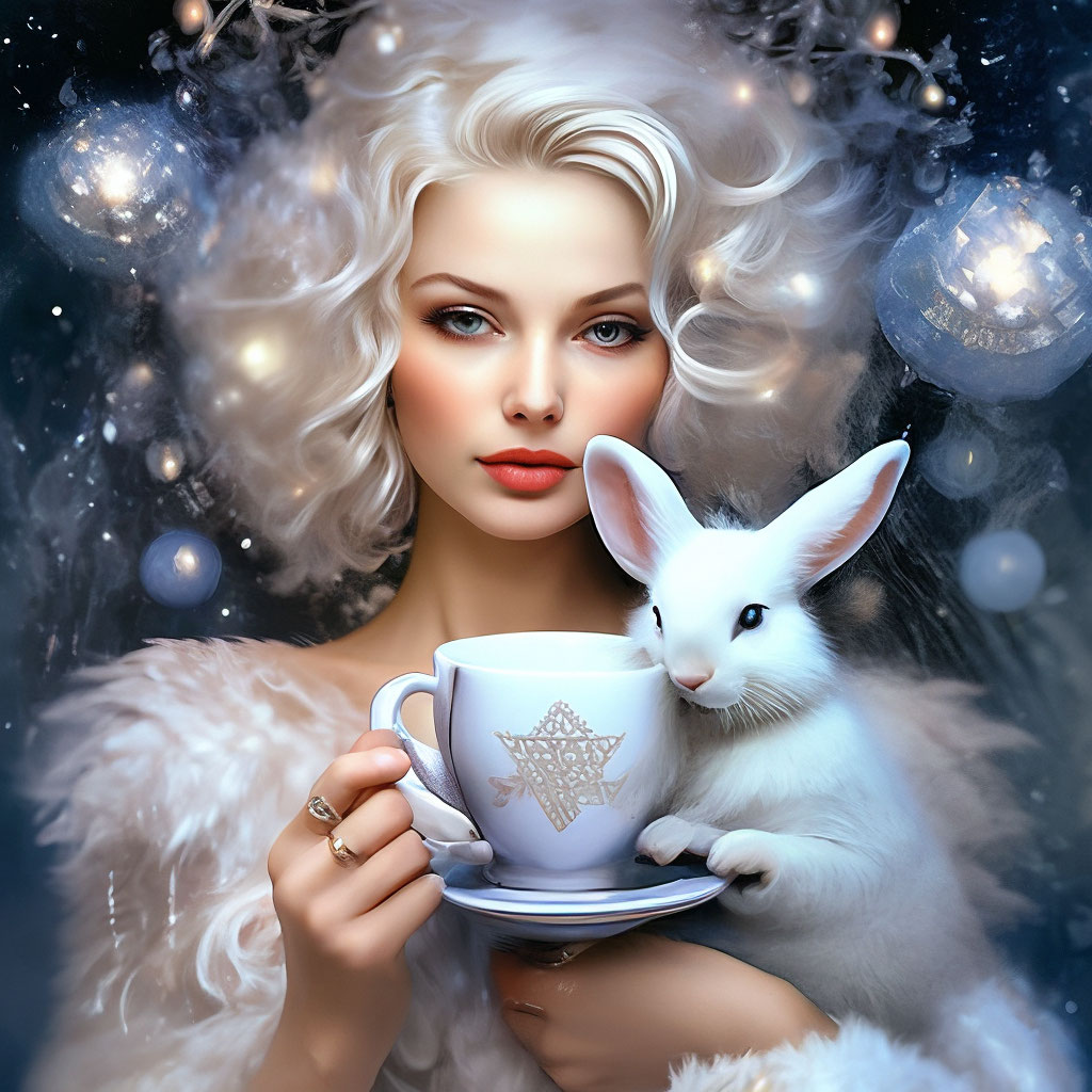 "Quantum portrait, layering,dark fantasy, pin-up art,photorealism,cozy ...