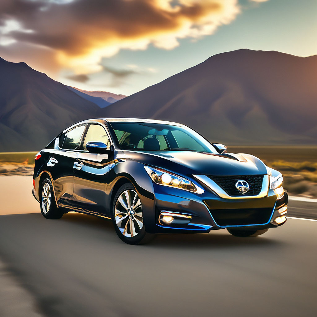 "NISSAN ALTIMA, aesthetically pleasing, beautiful, professional photo ...