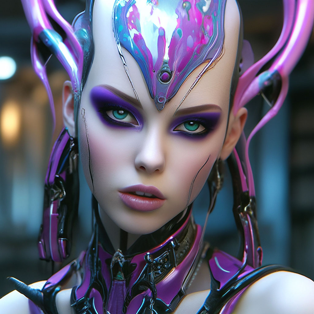 "Hyper realistic,128k,beautiful girl mutant alien , bright, beautiful ...
