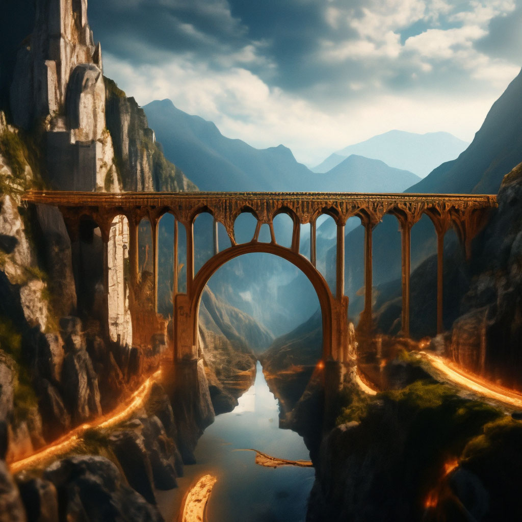 "A miracle of engineering" — image created in Shedevrum