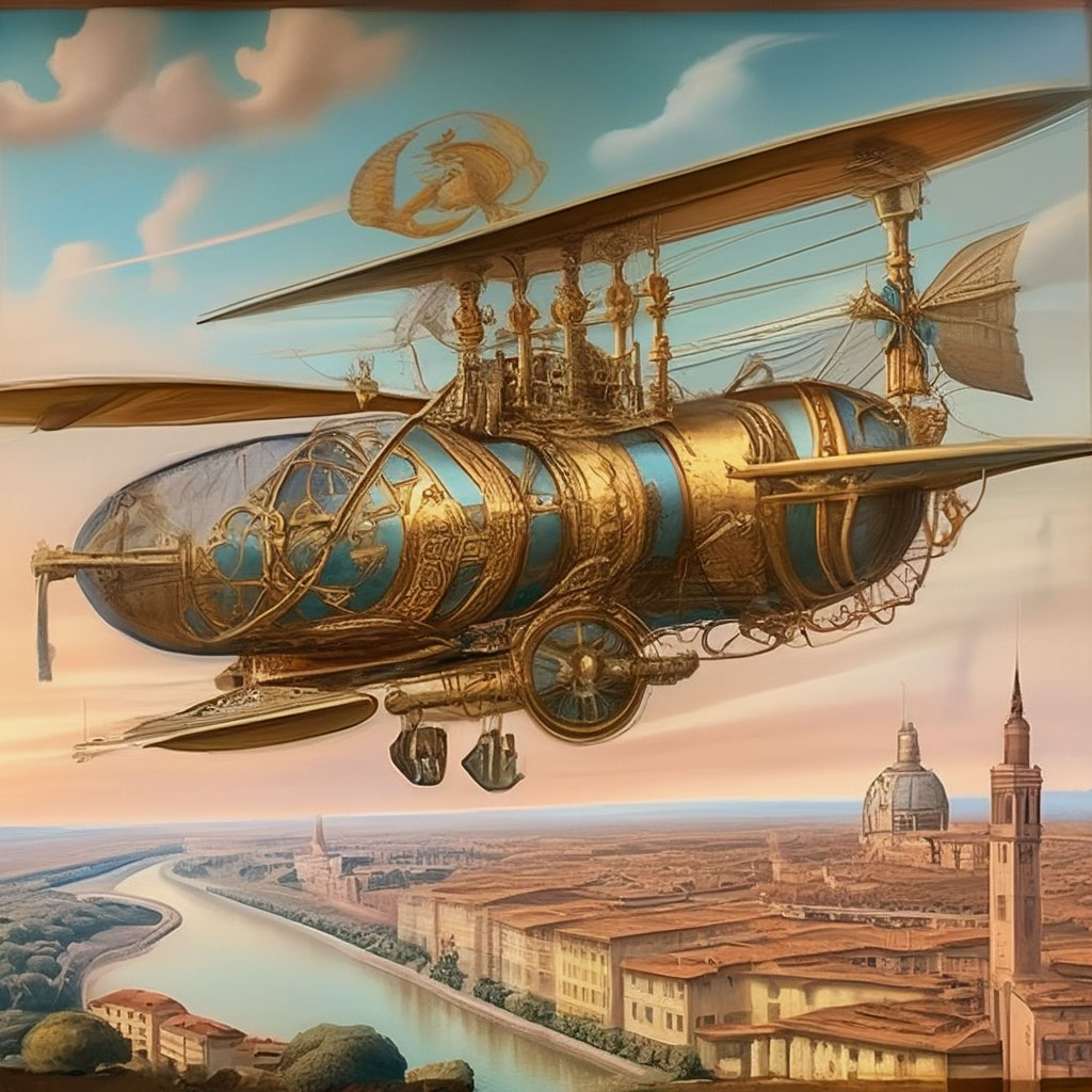 "Flight of thought A brilliant technical invention in the spirit of the ...