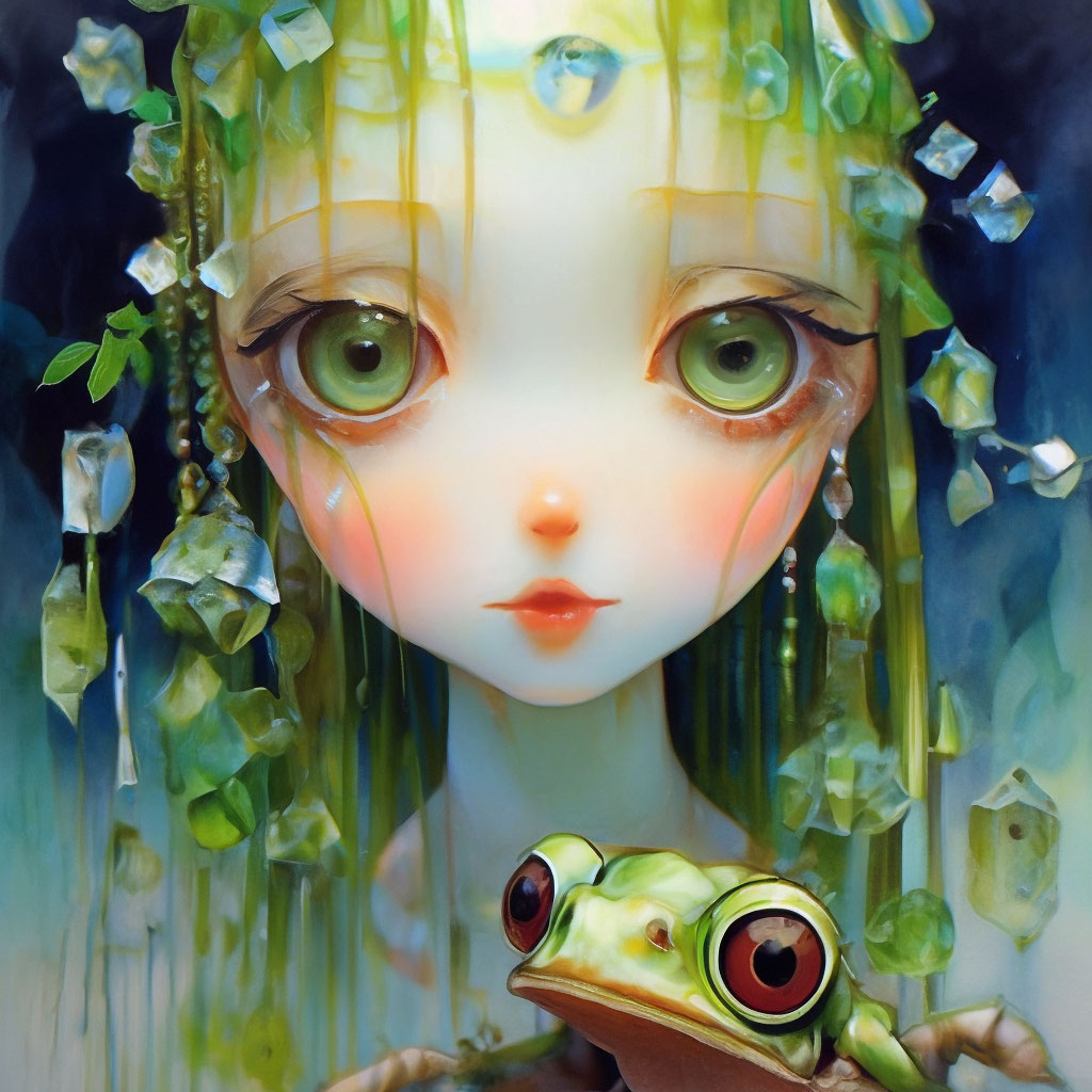 "🐸My freshness🐸 thin-eyed, big-eyed, crystals, the finest drawing waist ...