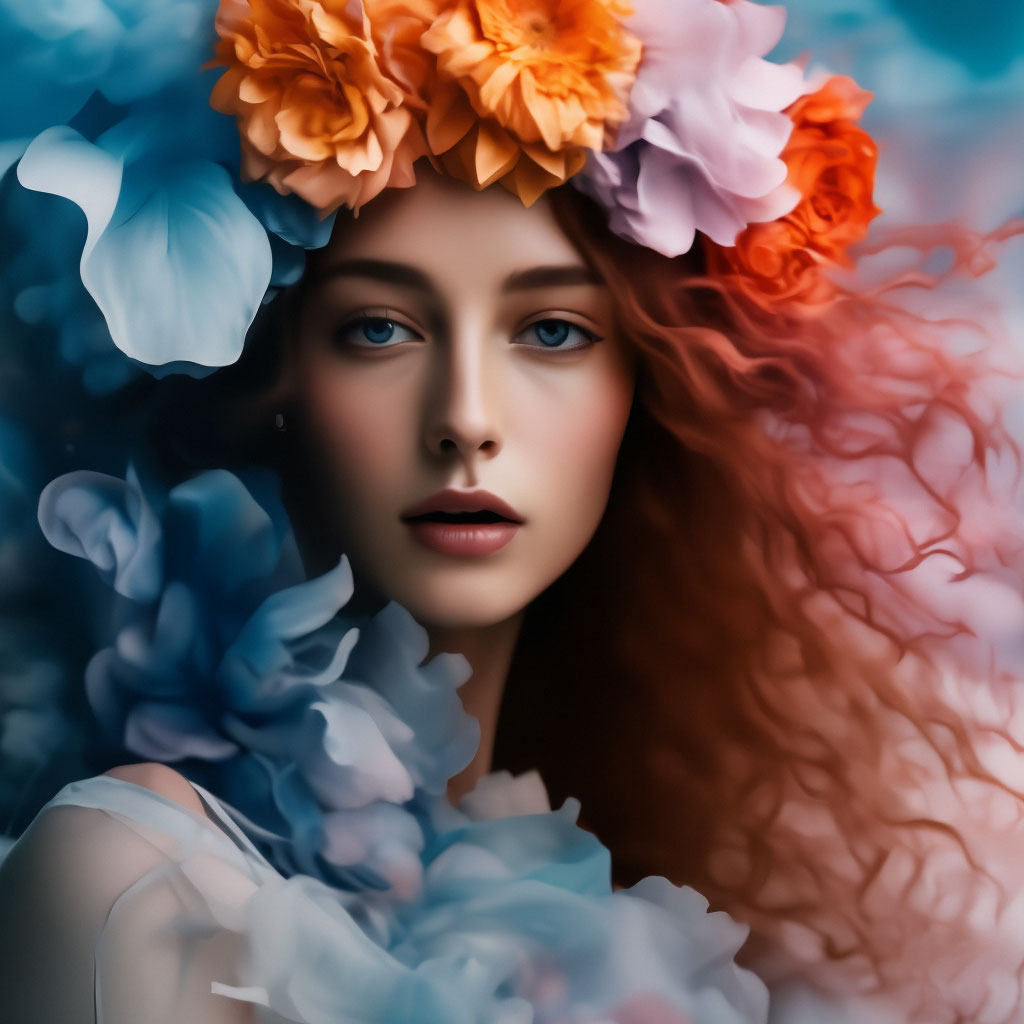 "Colorful surreal design all the way to the sky. in the style of ...