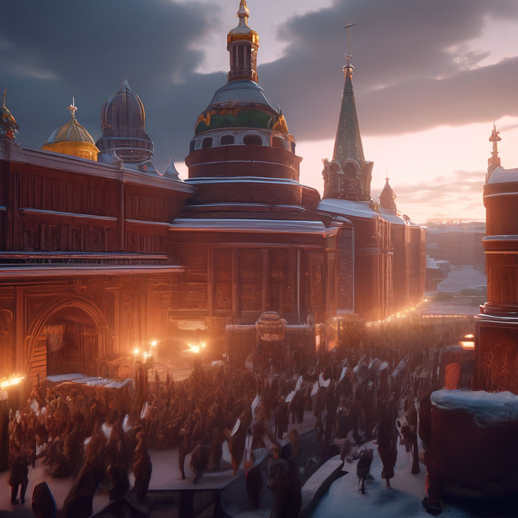 "The time of troubles in Russia, anarchy all around, aesthetically ...
