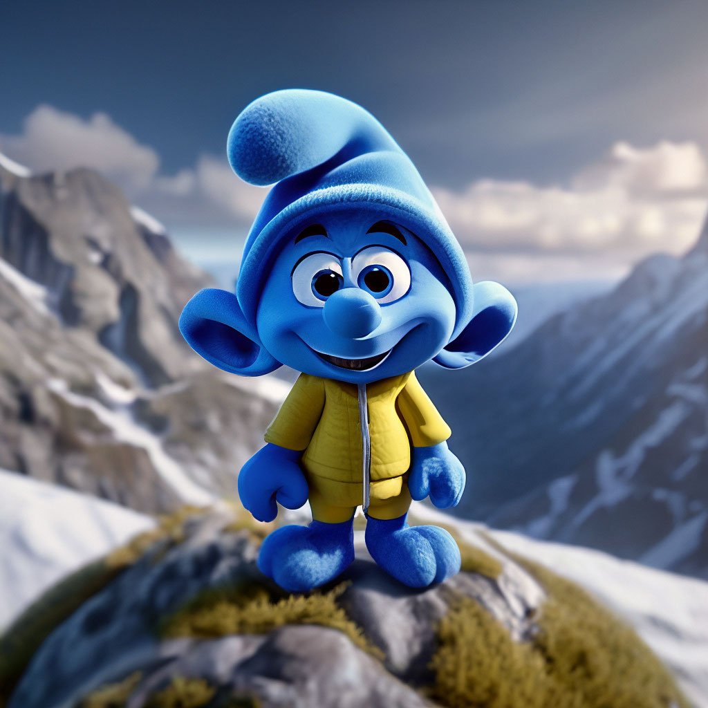 "Thank you for your support to all my subscribers A Smurf in a ...