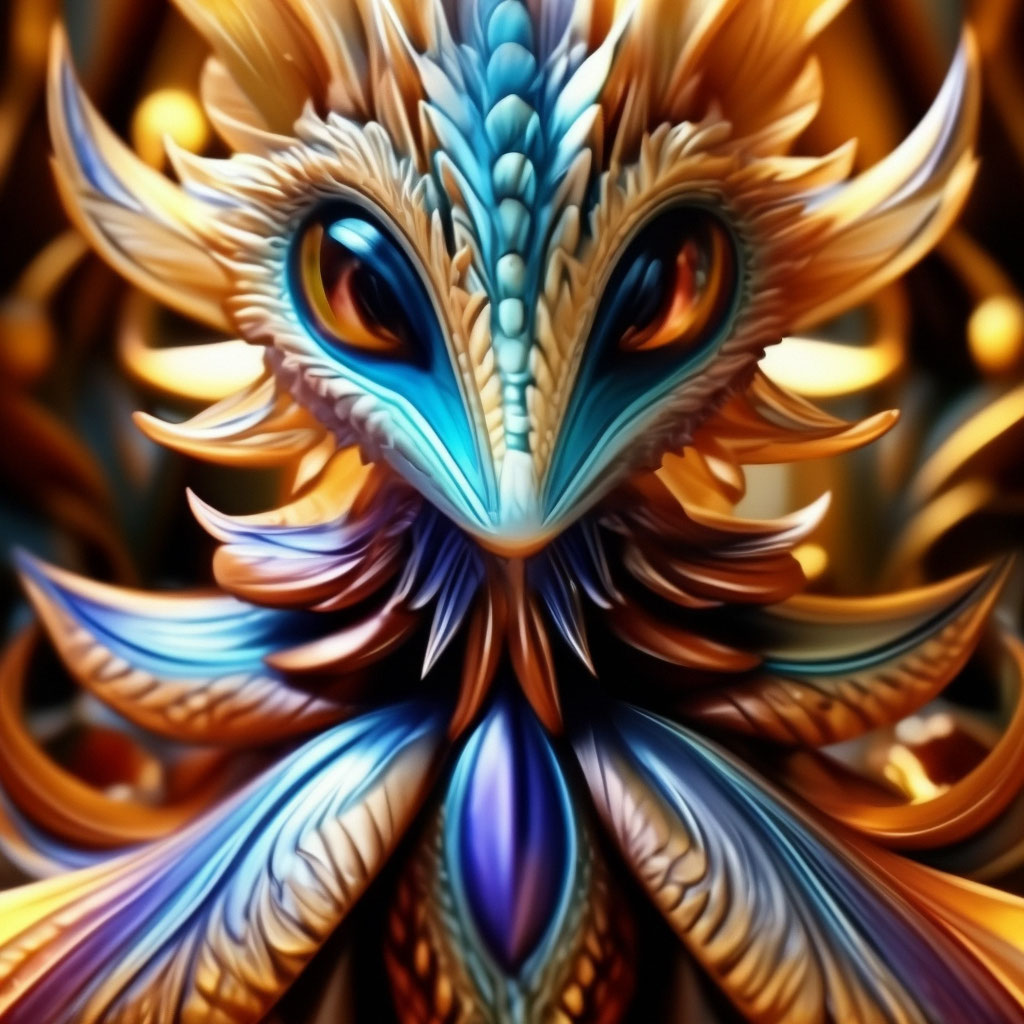 "Fantastic dragon flower hybrid with big kind eyes, beautiful, iris ...