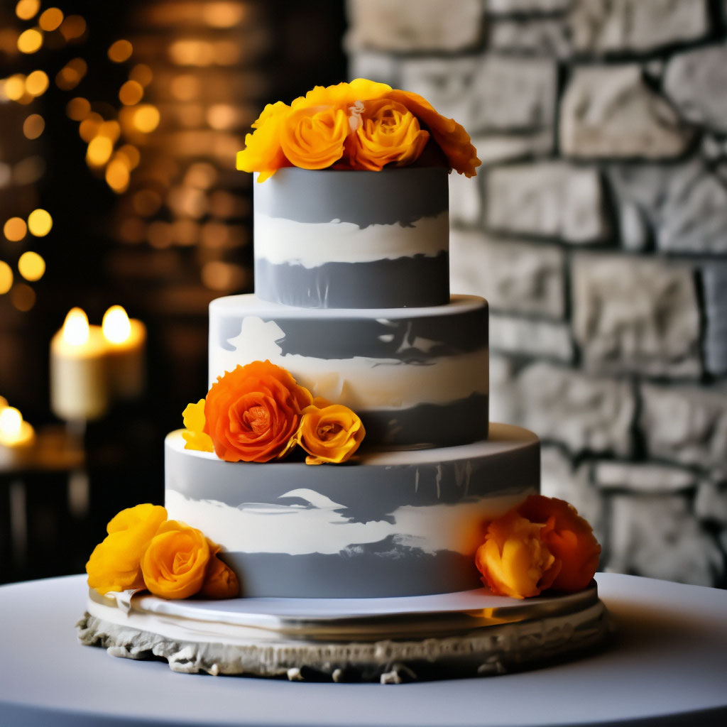 "The cake is a masterpiece, ::photo of the whole cake:: ::behind the ...