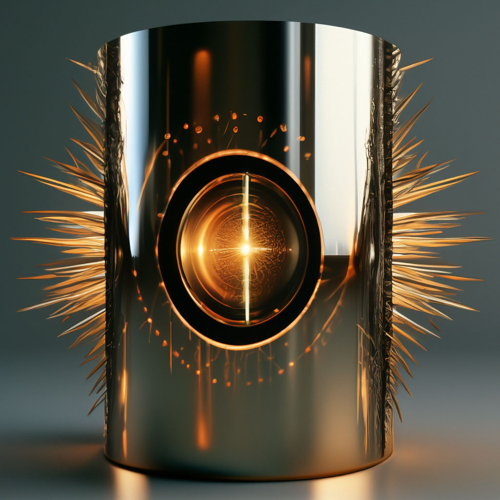 "To look inside yourself cylindrical Kozyrev mirrors" — image created ...