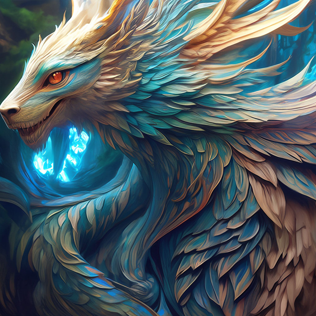 "Mythical creature, aesthetically pleasing, beautiful, high resolution ...