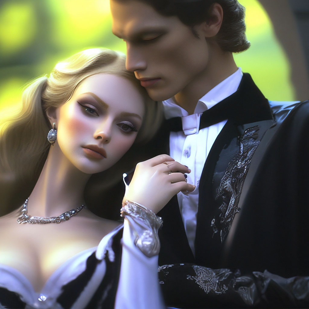 "Meow¿ a lady and her lover, a holiday, a couple of lovers, radiance, a ...