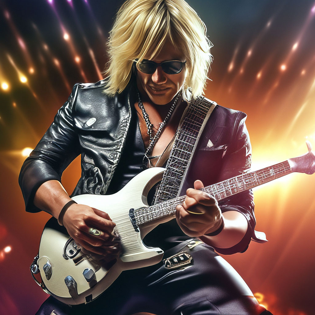 "Rock star, realistic, professional photo, high resolution, high detail ...