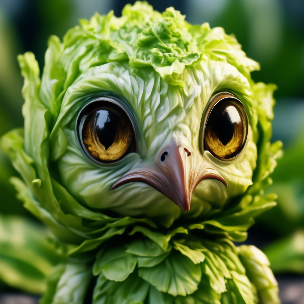 "A strange but amazingly beautiful little ultra-cute creature made of ...