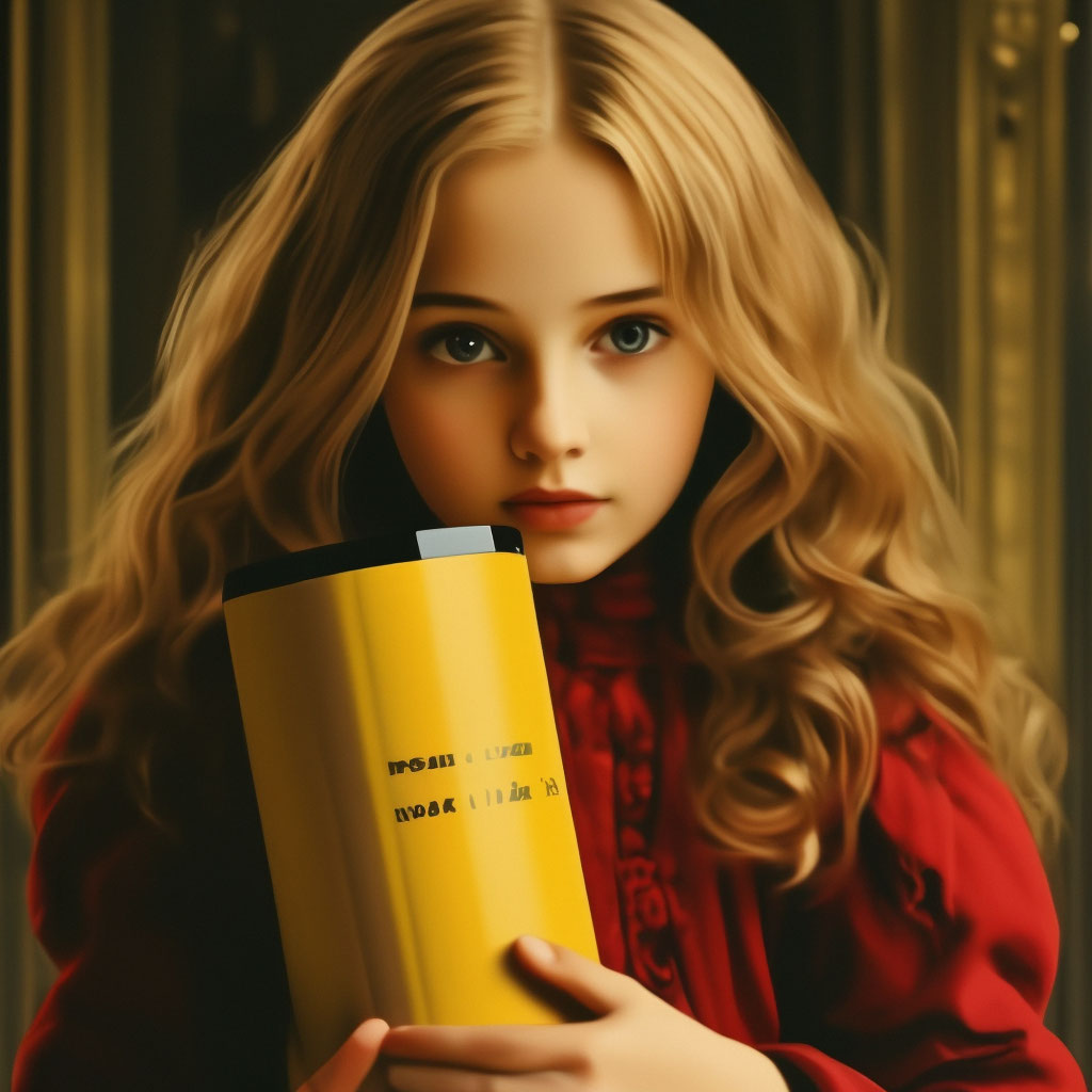 "A girl holds a max yandex column with Alice in her arms" — image ...
