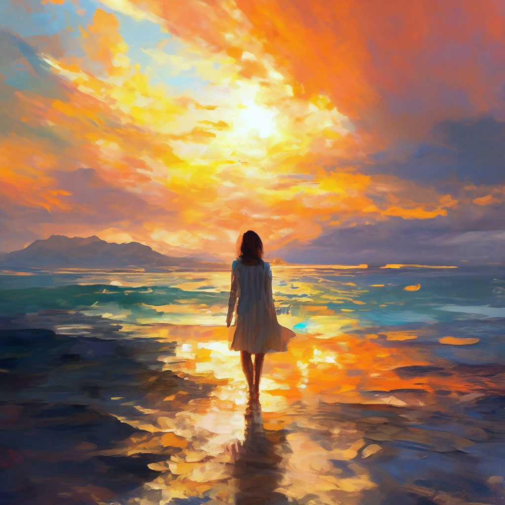 "May there always be sunshine!" — image created in Shedevrum
