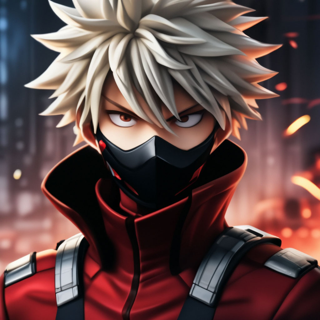 "Shinya Kamihara from the anime My Hero Academy" — image created in ...