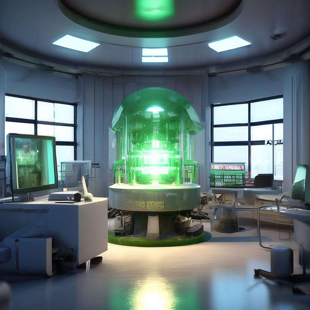 "A room in an ordinary building in the center of the room is a mini ...