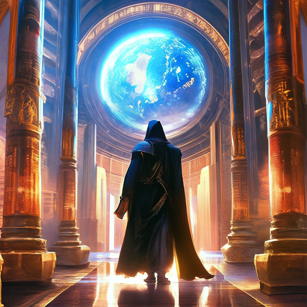 "Concept art, wallpaper, jedi, wheel venetian scenes, gigantic scale ...