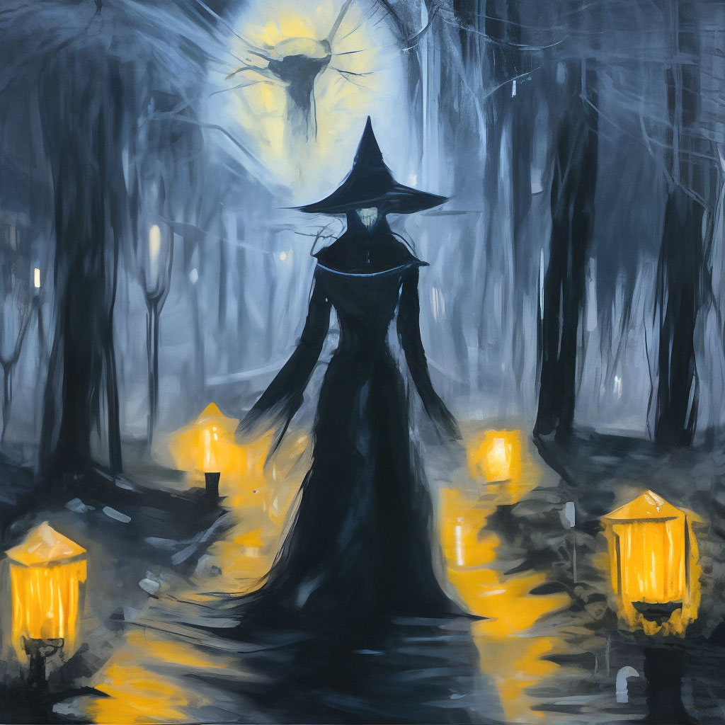 "Horror, Duchess of Nightmares - a creepy lady wanders through the ...