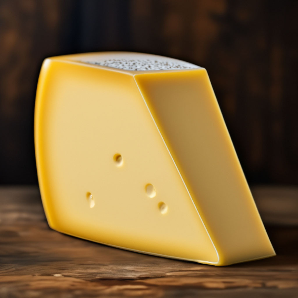 "Russian grade cheese" — image created in Shedevrum