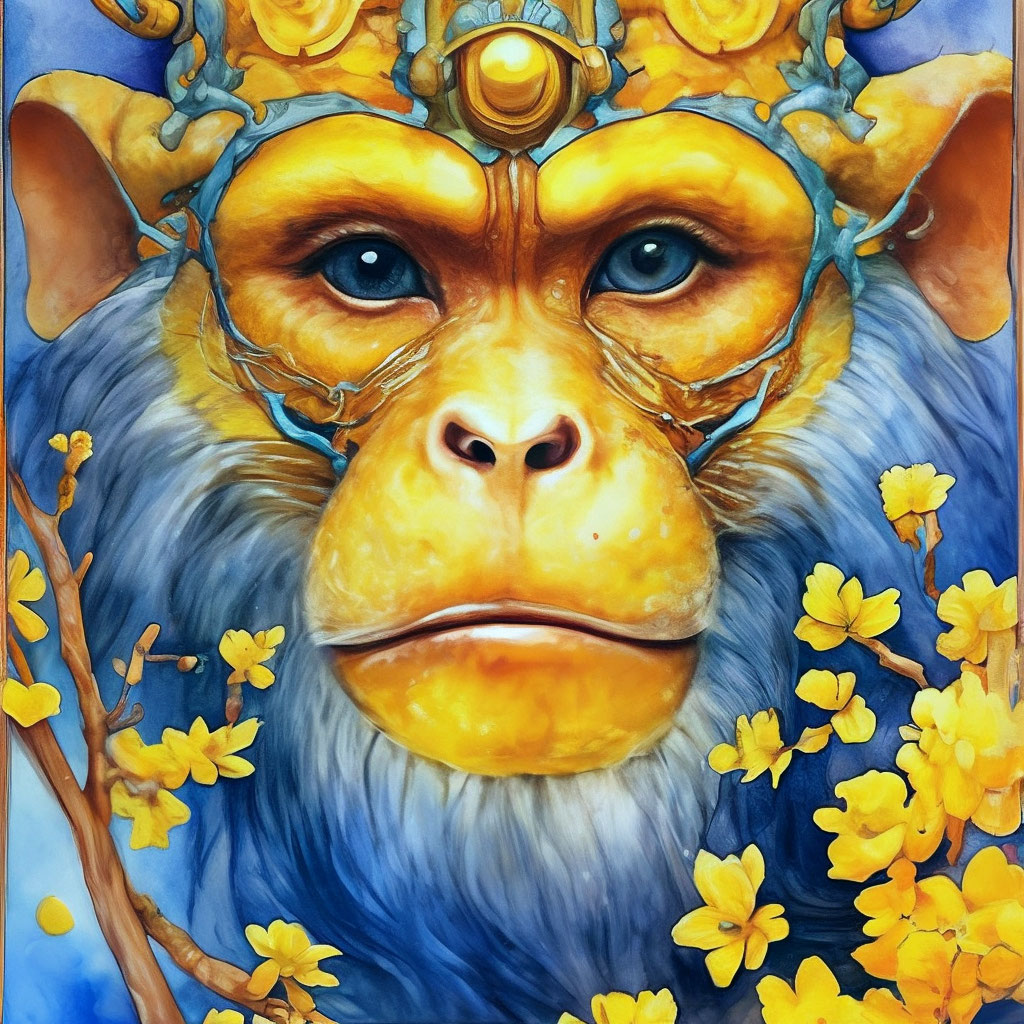 "☘️ color illustration, fabulous, epic. Chinese New Year 2028 yellow ...