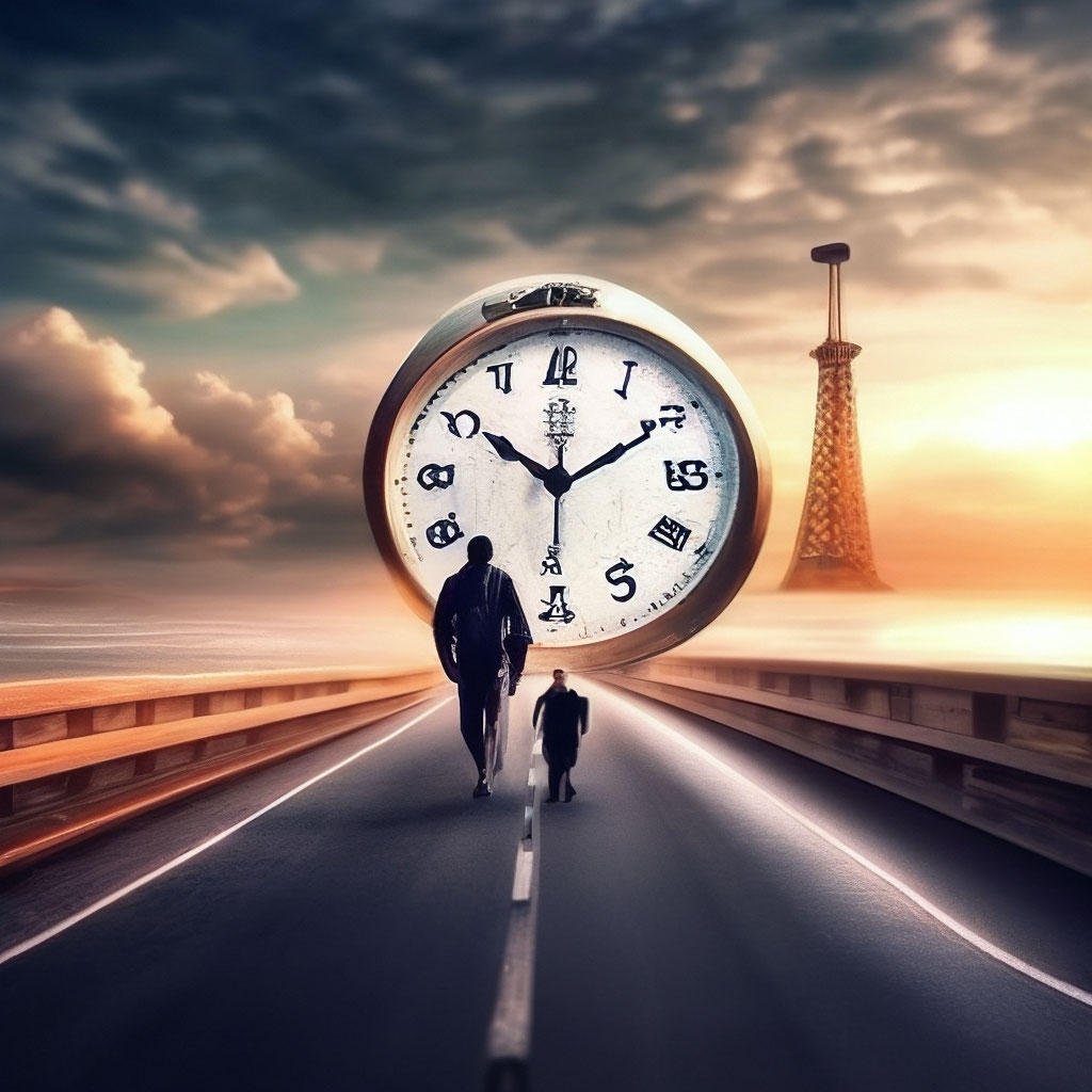 "Time does not stop, always move forward๛ write verbatim " "" — image ...