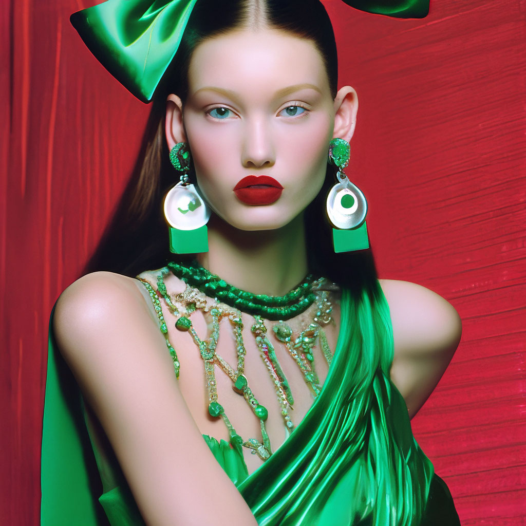 "I-d magazine prada iconic model of the 90s with makeup. evening ...