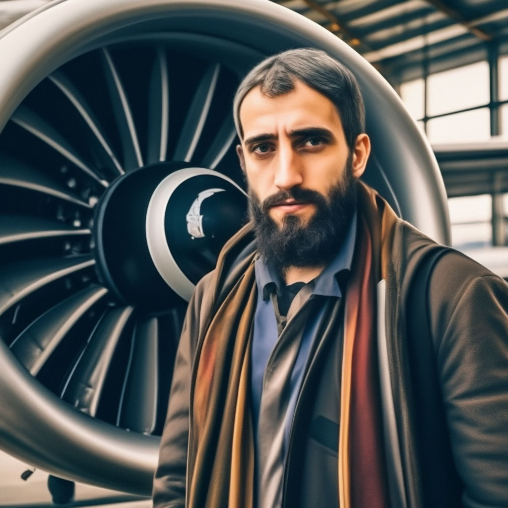 "A Dagestani man is looking for a Jew in the turbine of an airplane ...