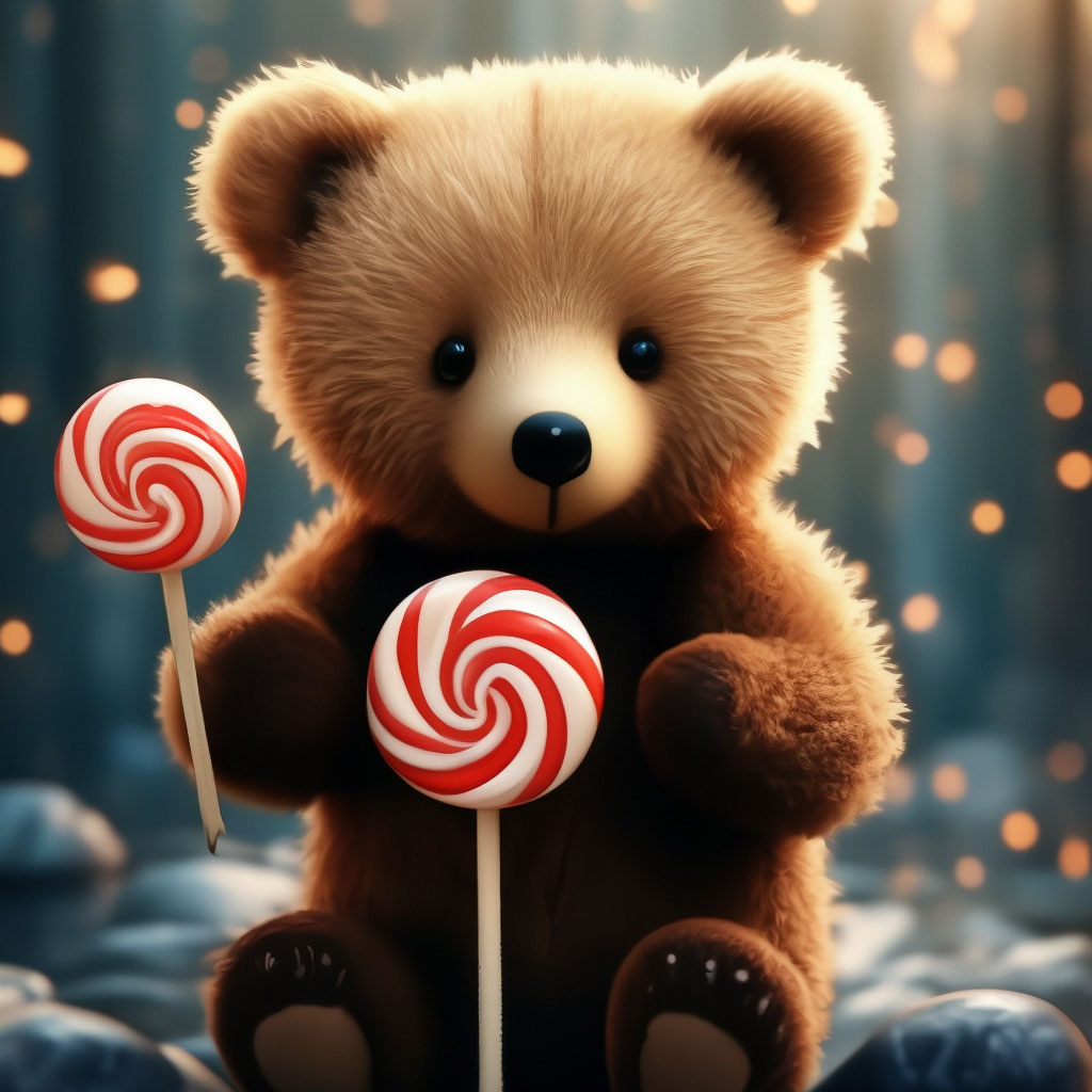 "Mishka lidinets cute" — image created in Shedevrum