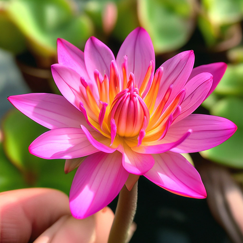 "Puponnia flower" — image created in Shedevrum