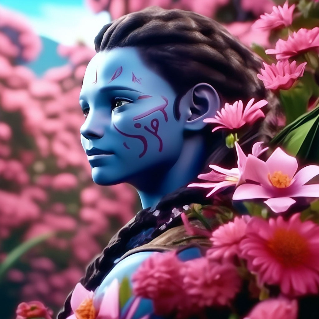 "Avatar flowers movie, high resolution, high quality, hyperrealistic ...