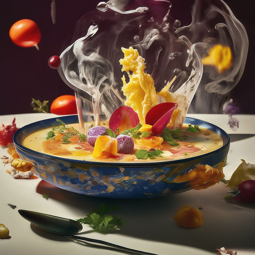 "Complex soup" — image created in Shedevrum