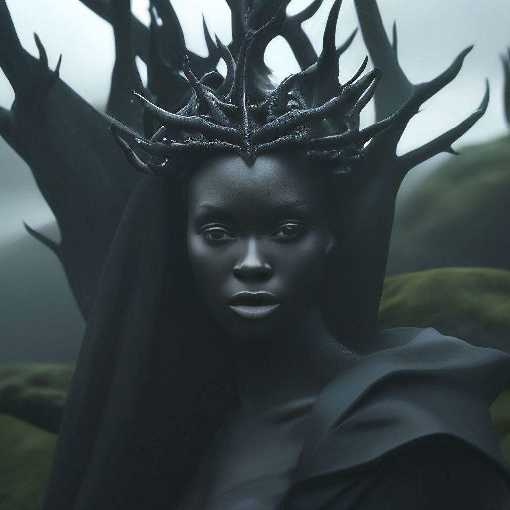"Vantablack perfect black color" — image created in Shedevrum