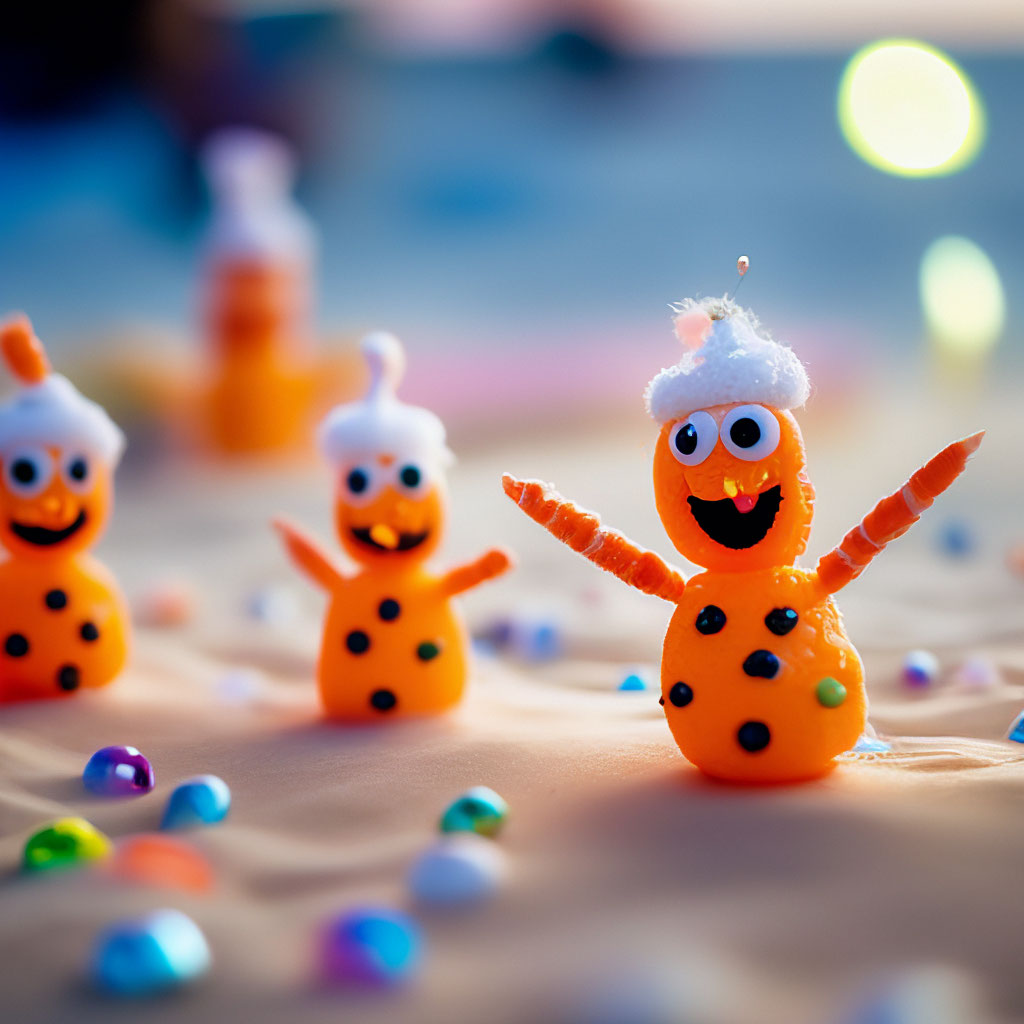 "Magic watercolor, glitter, noon, shoelaces are untied, dancing ...