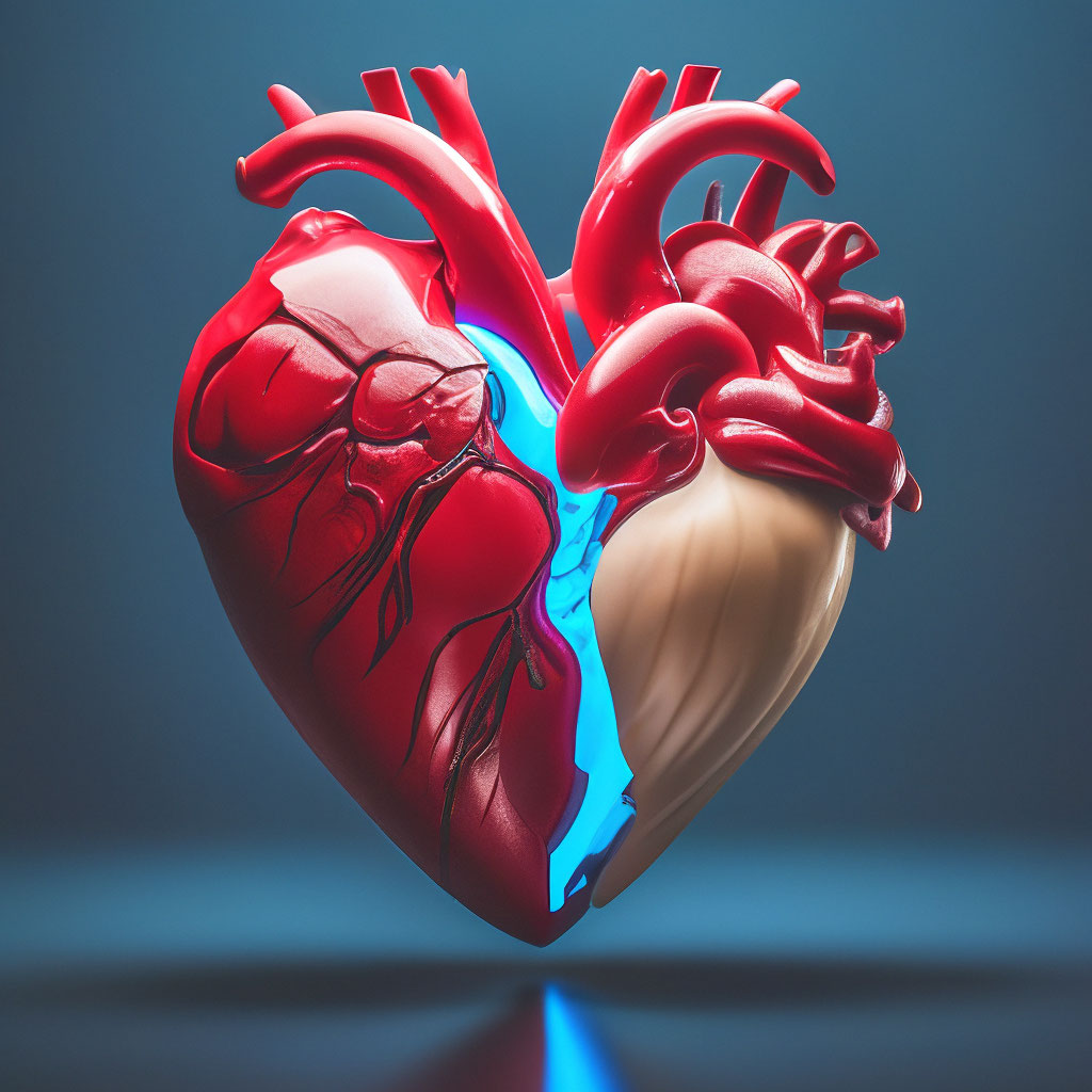 "Heart dissymmetry scaling frame in half aesthetically pleasing ...