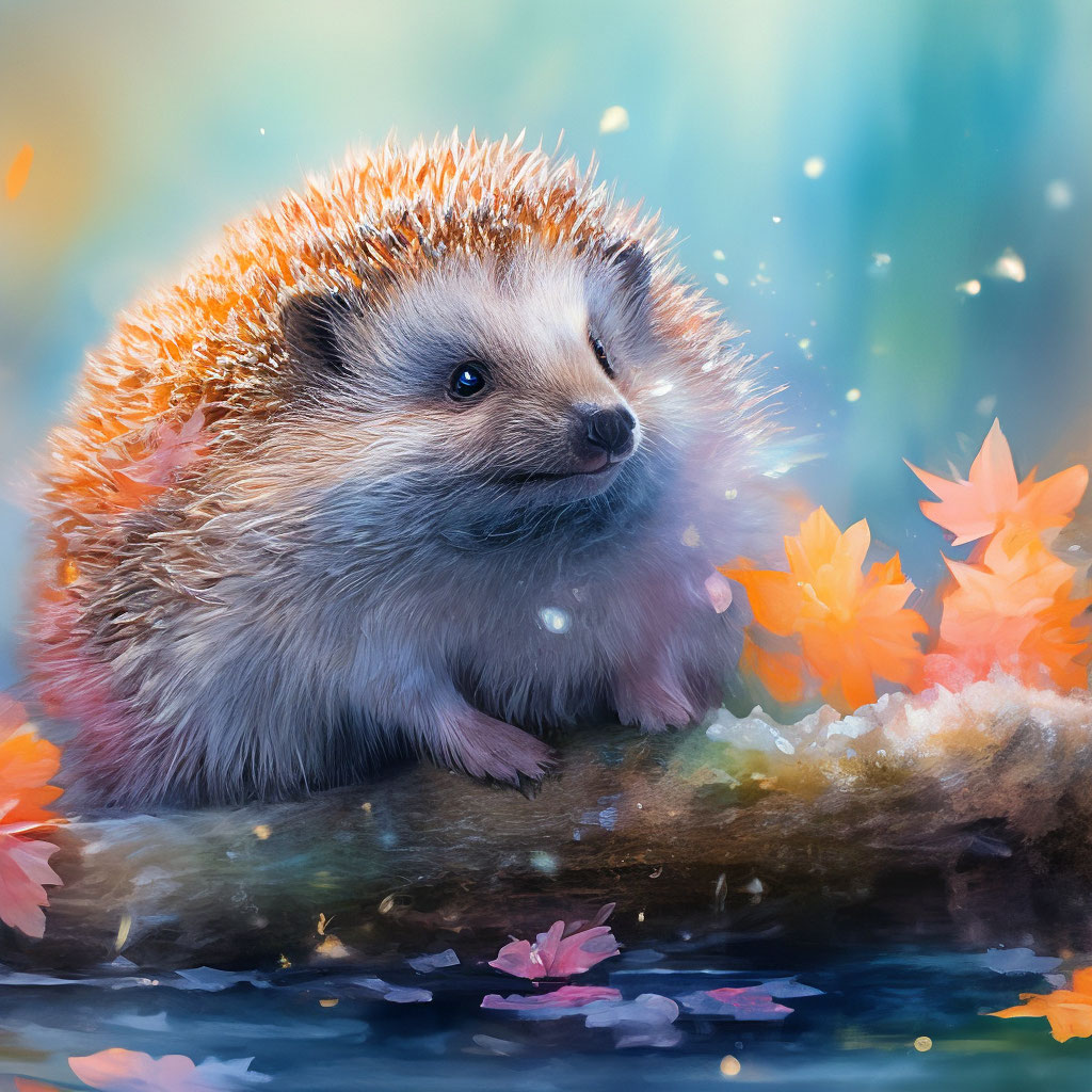 "💖 watercolor, drawing, photorealism, realistic, fluffy unprecedented ...