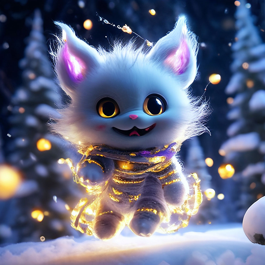 "🎁 from @kind_humanoid — detailed translucent smoky cute fluffy ...