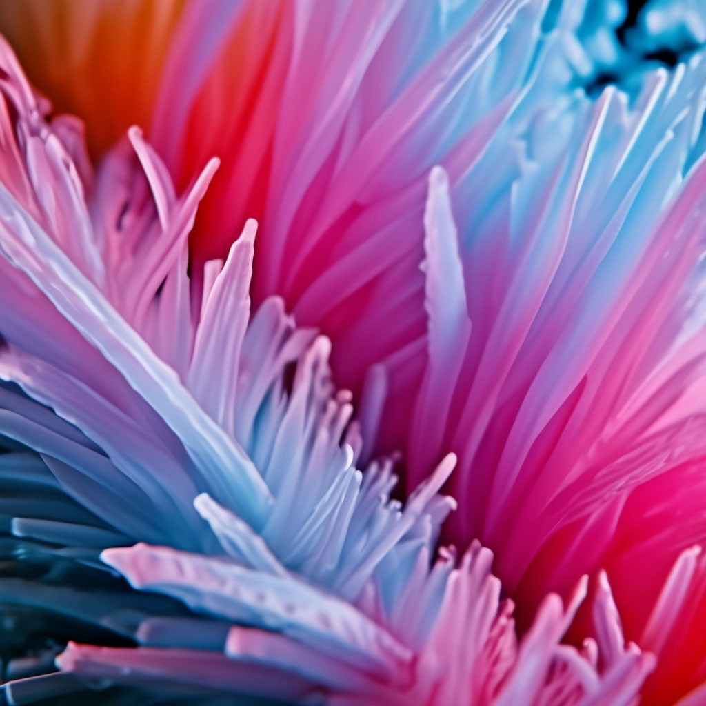 "Cotton candy under a microscope,crystals,detailing,professional shot ...