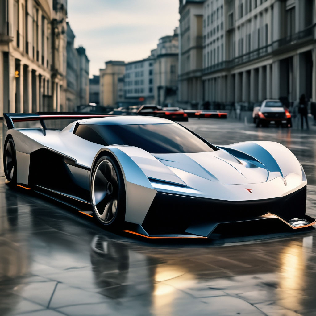 "A fantastic super-hypercar Cybertruck GT Prototype Vision Gran Turismo ...