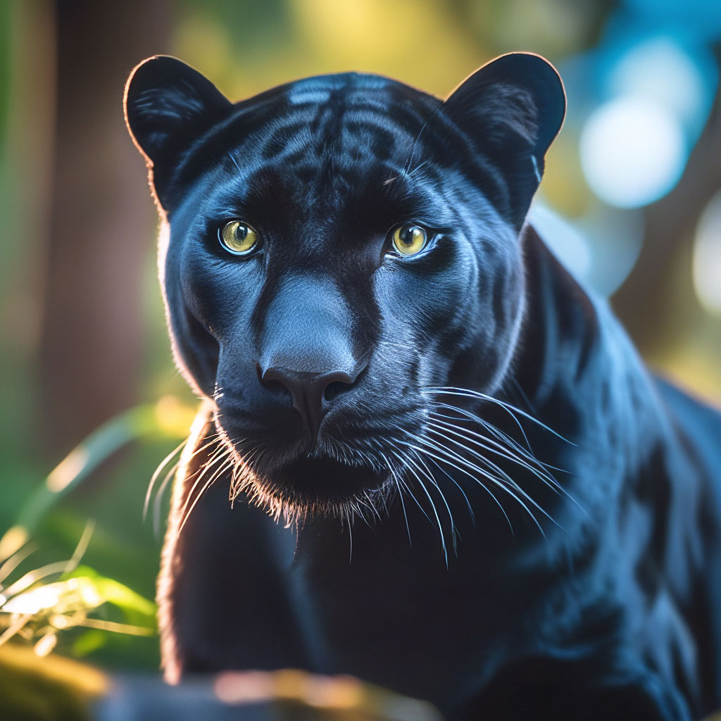 "Panther , aesthetically pleasing, beautiful, realistic, professional ...
