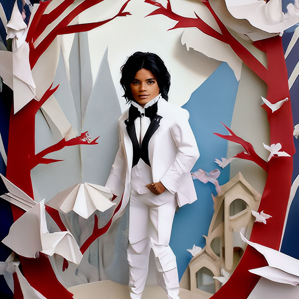 "Michael Jackson illustration for the fairy tale Alice in Wonderland ...