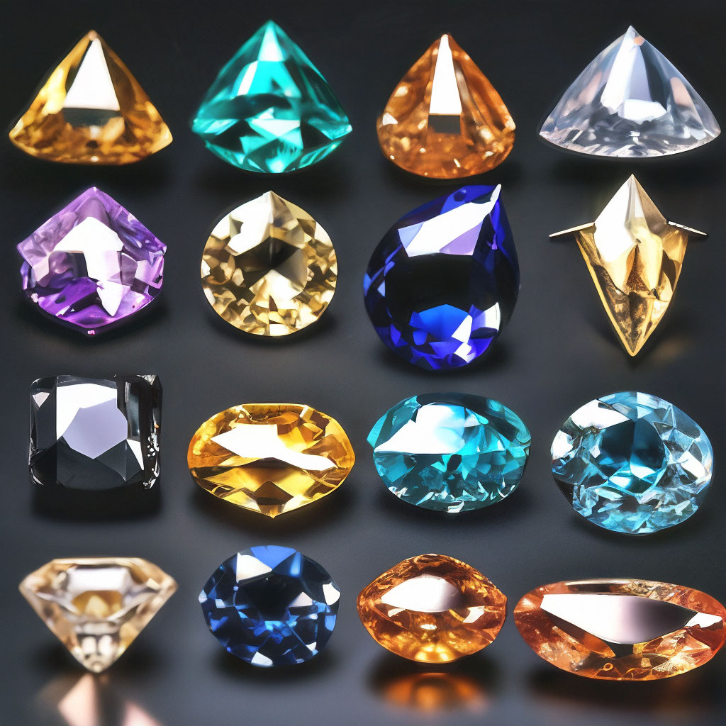 "Icons with the most valuable precious stones, antique cut, black ...