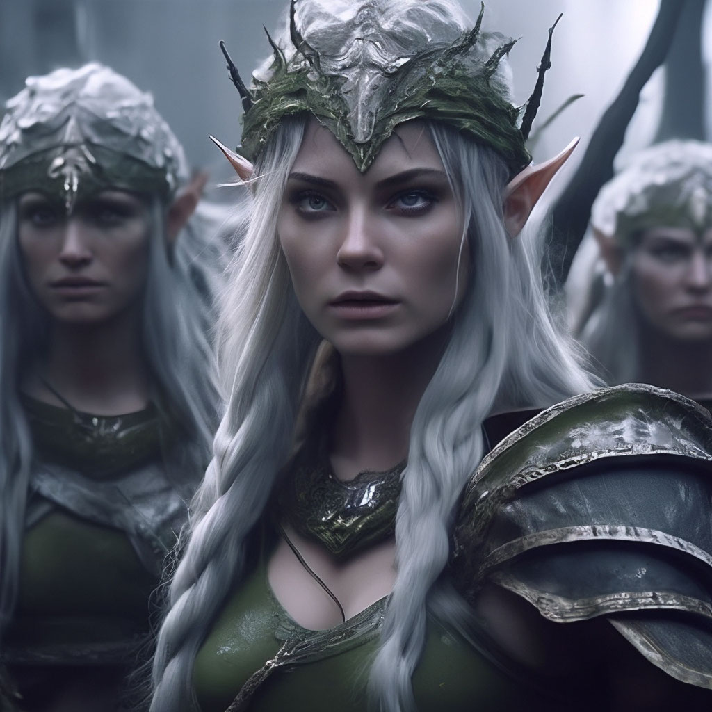 "There are elves everywhere, and there is no escape from them ...